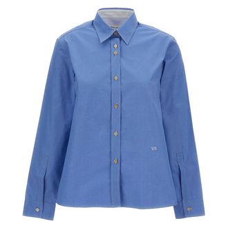 Wales Bonner Wales Bonner, Femme, Blouses et Chemises, Bleu, Taille: 38 FR Chemises