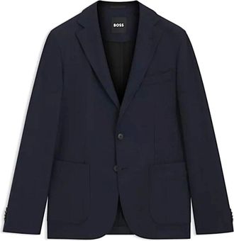 HUGO BOSS Homme, Vestes, Bleu, Taille: XL Giacca