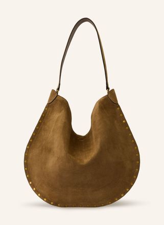 Isabel Marant Isabel Marant Shopper Oskan Mit Pouch Und Nieten beige