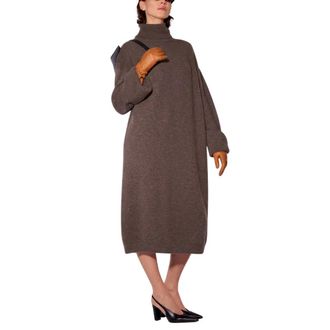 Liviana Conti Yuko Dress - Femme - Robes - Brun - Taille: 42 FR