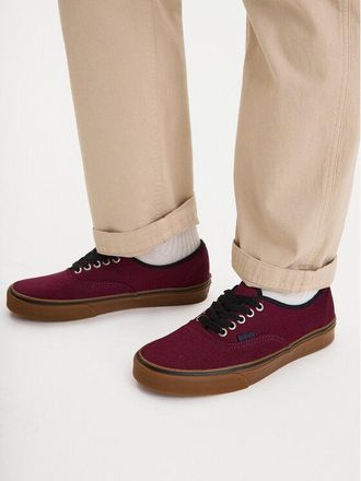 Vans Sneakers aus Stoff Authentic VN000D7YREG1 Dunkelrot