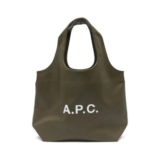 A.P.C. A.p.c., Femme, Sacs, Vert, Taille: ONE Size Ninon Tote