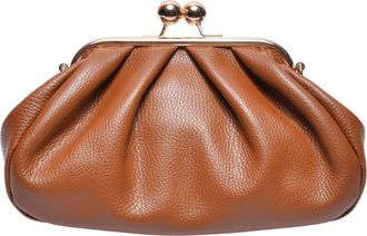 Isabella Rhea Braun Rindsledertasche