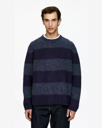 Arket Wollpullover -Blau