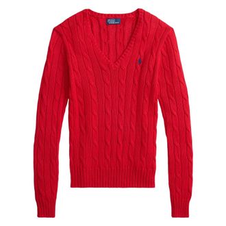 Polo Ralph Lauren Damen, Strickwaren, Rot, LGr&ouml;&szlig;e