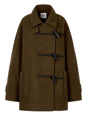 TOMBOY manteau &agrave; fermeture duffle-coat - Marron
