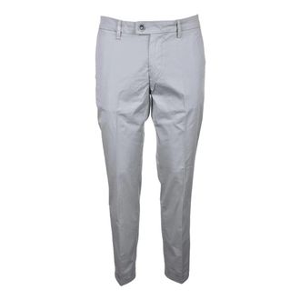 Re-hash Baumwoll Elasthan Hose - - Trousers - Herren - Grau - W33