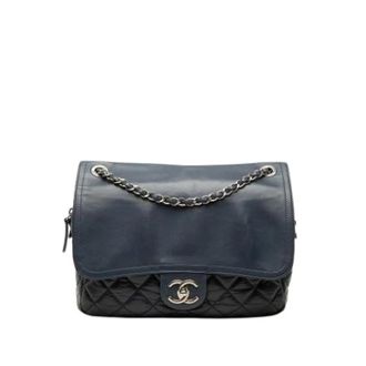 Chanel Pre-owned Vintage Quilted Shoulder Bag - - Pre-owned - Damen - Blau - ONE SIZE