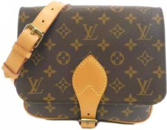 Louis Vuitton Sac bandouli&egrave;re vintage doccasion - Femme - Pre-owned - Brun - Taille: ONE Size