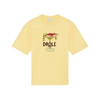 Dr&ocirc;le de Monsieur Homme, Tops, Jaune, Taille: M T-Chemises