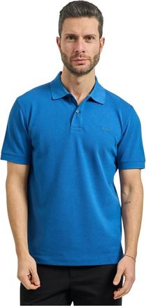 HUGO BOSS Homme, Tops, Bleu, Taille: 6XL Polo