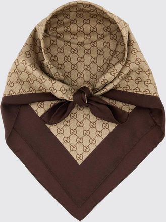 Gucci Seidentuch Damen Farbe Braun