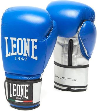 LEONE 1947 Boxhandschuhe Smart Boxhandschuhe, Unisex - Erwachsene, Blau, 14 oz