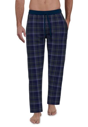 Ceceba Herren Schlafanzughose lang Bio-Baumwolle | auch in &Uuml;bergr&ouml;&szlig;en (DE/NL/SE/PL, Numerisch, 60, 62, Regular, Regular, blau dunkel Karo)