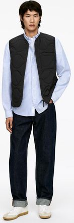 Arket Gesteppte 2-in-1-Liner-Weste -Schwarz