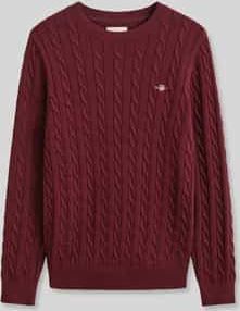 GANT Regular Fit Pullover aus reiner Baumwolle