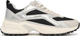 Calvin Klein Sneakers Hike Run Ckstripe Mesh Met HW0HW03140 Schwarz