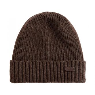 Barbour Rib-Knit Wool Beanie - - Accessories - unisex - Braun - ONE SIZE