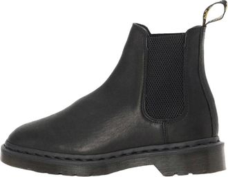 Dr. Martens Homme, Chaussures, Noir, Taille: 44 EU Graeme Analine Leather Chelsea Bottes