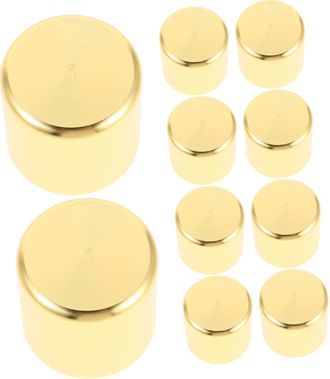 OSALADI 20st&uuml;cke Sofabeinkappen Und Stuhlfu&szlig;kappen Aus Runde M&ouml;belgleiter Passend Als Stuhlschoner F&uuml;r Holzb&ouml;den Sch&uuml;tzen Vor Kratzern rutschfeste M&ouml;belf&uuml;&szlig;e F