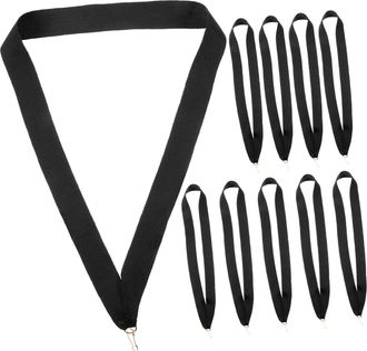 Cabilock 10stücke Sportmedaillen Bänder Medaillenband Für Sportveranstaltungen Wettkampf-Halsband Auszeichnungsbänder Medaillen-hängeband Multifunktions-Halsba