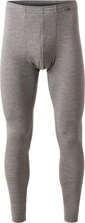 CALIDA Herren Lange Unterhose grau Schurwollmix unifarben