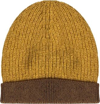 Pinko Strickm&uuml;tze - - Accessories - Damen - Gelb - ONE SIZE