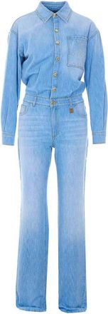 Elisabetta Franchi Pull Col Rond - Bleu