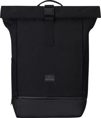 Johnny Urban Rucksack Damen & Herren Gro&szlig; Schwarz - Allen XL -Gro&szlig;er Rolltop Backpack - Weekender Reiserucksack mit Bodenfach - Daypack f&uuml;r Uni Travel Reise - Wass