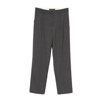Federico Cina Homme, Pantalons, Gris, Taille: S Pantalon Droit