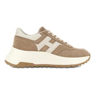 Hogan Femme, Chaussures, Brun, Taille: 40 EU H669 Hi-Fi Baskets
