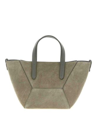 Brunello Cucinelli Sac Cabas - Gris
