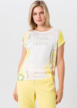 Tuzzi Nero T-Shirt mit Glitzer-Print