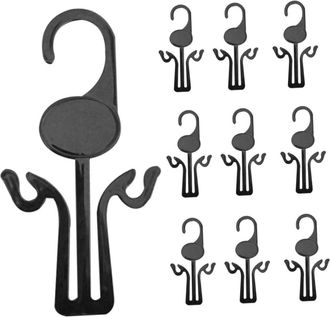 NUOBESTY 30 St&uuml;ck Teiliges Schwarzes Schuhaufh&auml;ngeset Strapazierf&auml;hige f&uuml;r Schuhablage und Schuhorganisierer Platzsparend f&uuml;r Zuhause Supermarkt und Schlafsaal