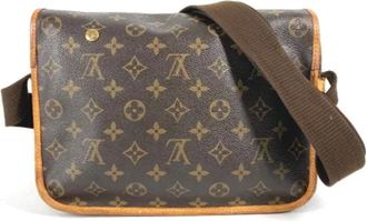 Louis Vuitton Sac bandouli&egrave;re vintage monogramme doccasion - Femme - Pre-owned - Brun - Taille: ONE Size
