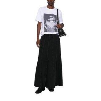 Levi's Seamed Flare Skirt - - Skirts - Damen - Schwarzk - W29