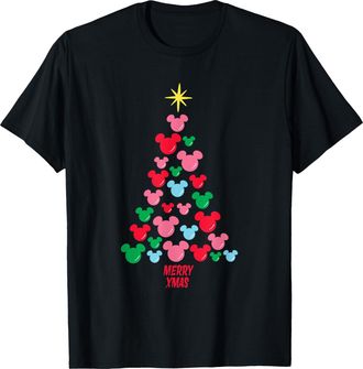 Disney Mickey Mouse Weihnachten Tree T-Shirt