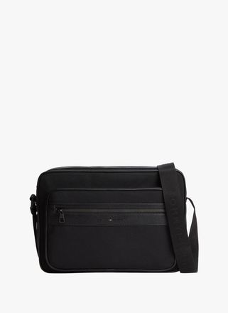 Tommy Hilfiger Sac bandouli&egrave;re &agrave; empi&egrave;cement grain&eacute;