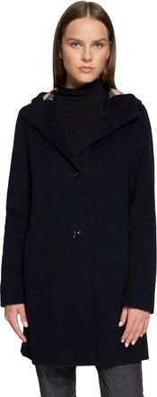 Gil Bret Wolljacke GIL BRET, Damen, Gr. 38, blau (night blau), Obermaterial: 75% Wolle, 20% Polyamid, 5% Kaschmir, unifarben, ausgestellt ca. Mitte Oberschenke