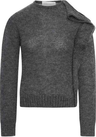 Niccol&ograve; Pasqualetti Pull Col Rond - Gris Fonc&eacute;