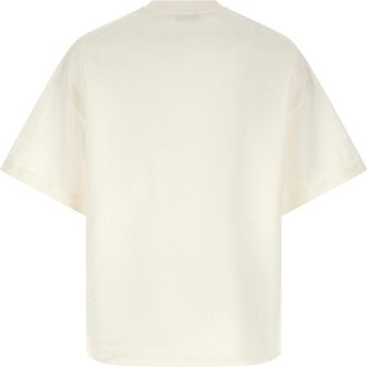 Jil Sander Logo-Print Cotton T-Shirt - Cream