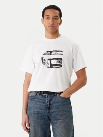G-Star Raw T-Shirt G Icon Graphic D28823-E385 Wei&szlig; Regular Fit
