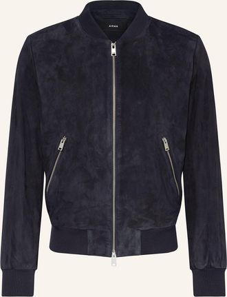 Arma Arma Lederblouson Didier blau