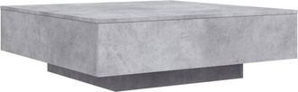 vidaXL Couchtisch Betongrau 100x100x31 cm Holzwerkstoff - Vidaxl