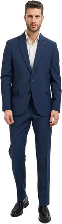 Mulish Homme, Costumes, Bleu, Taille: 4XL Ab7200 Suit