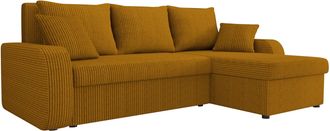 Mirjan24 Ecksofa Kristofer Cord, Design Eckcouch, Couch mit Schlaffunktion, Zwei Bettkasten, Wohnlandschaft, Bettfunktion L-Form Sofa, Ottomane universell (Pos