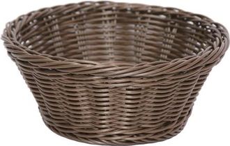 Excelsa Excèlsa Korb, geflochten, 18, Grau, 6 Stück