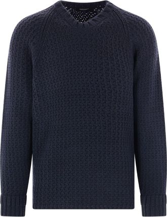 Undercover Pullover mit rundem Ausschnitt - Blau