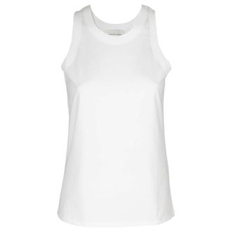 Loulou Studio Femme, Tops, Blanc, Taille: 40 FR D&eacute;bardeur sans manches