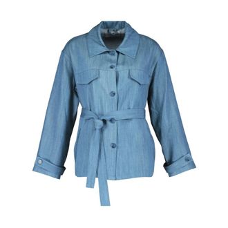 Am&eacute;lie & Am&eacute;lie Damen, Jacken, Blau, LGr&ouml;&szlig;e